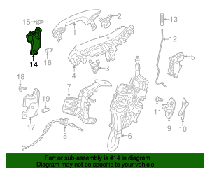 204-730-06-37 - Upper Hinge 2010-2022 Mercedes-Benz | Mercedes-Benz USA ...