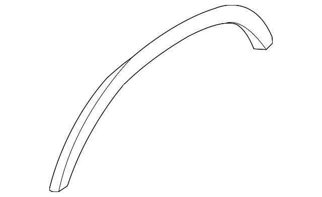 51772990172 - 2013-2015 BMW X1 Wheel Flare (51-77-2-990-172) | BMW of ...