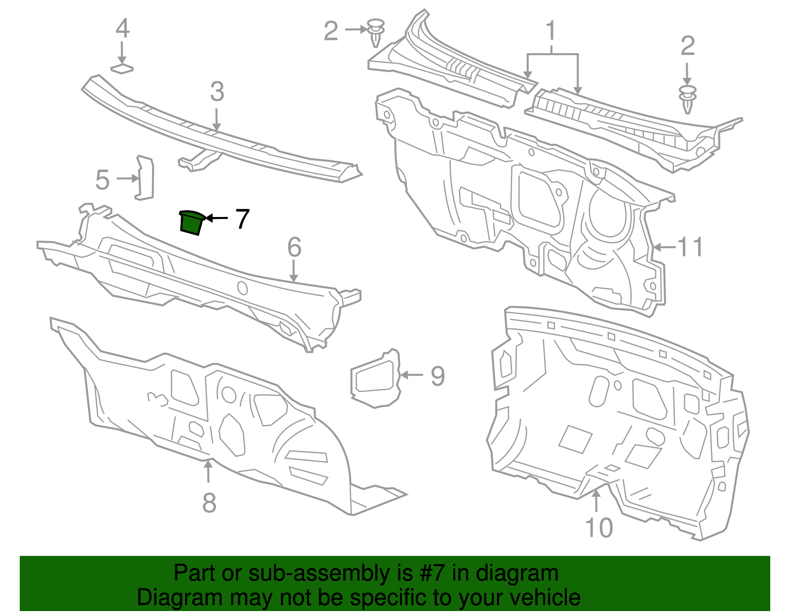2011-2019 GM Plenum Drain Valve 13360834 | Karl Auto Parts