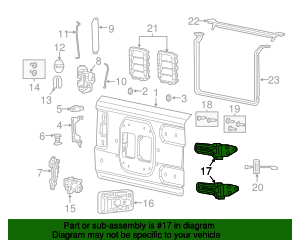 Hinge 68282145ac | TascaParts.com