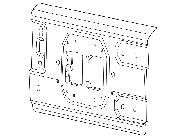 2018-2023 Jeep Wrangler Tailgate 68281561AJ | Mopar Parts Canada