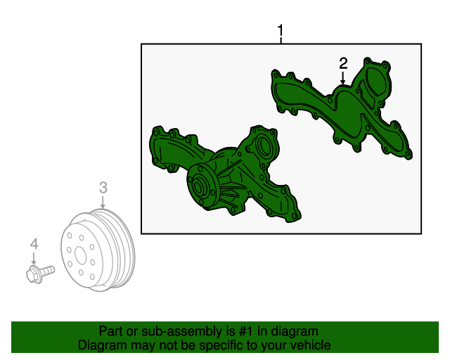 2016-2022 Lexus Water Pump 16100-39616 | OEM Parts Online