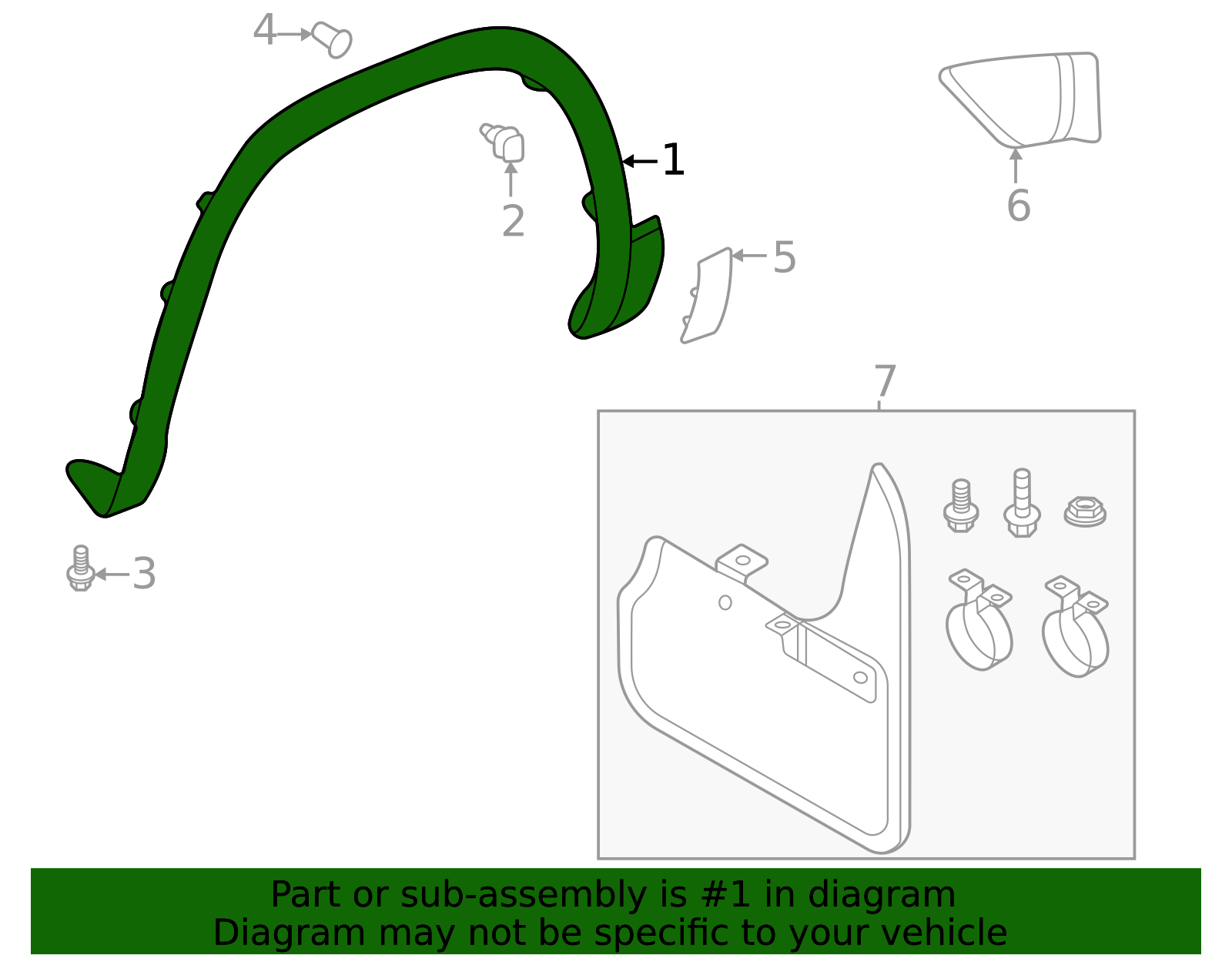 2020-2025 Volkswagen Wheel Opening Molding 3CM-853-718-9B9 | OEM Parts ...