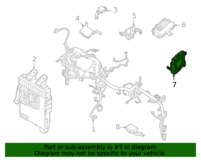 2022 Hyundai Tucson Module 95400-CW031 | OEM Parts Online