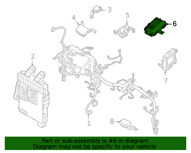 2022-2024 Hyundai Tucson Parking Aid Control Module 99910-CW000 | OEM ...