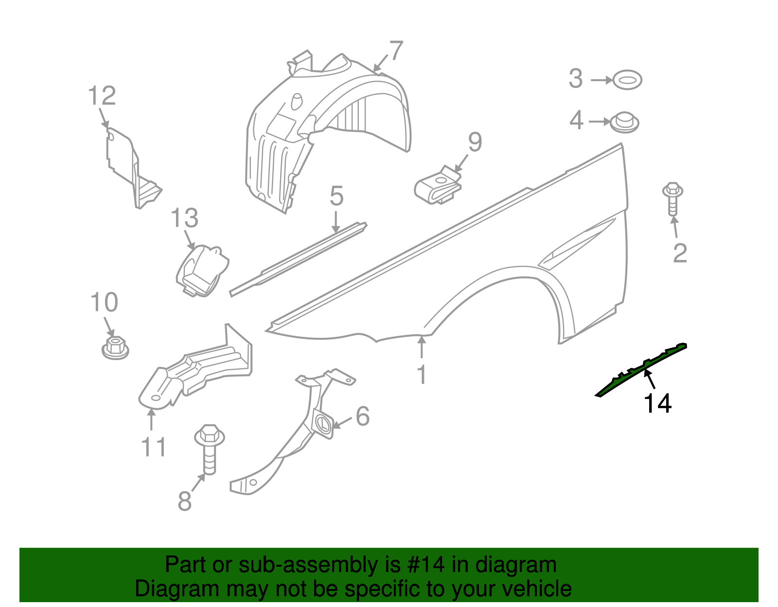 51137009247 - 2004-2010 BMW Finish Molding (51-13-7-009-247) | BMW of ...