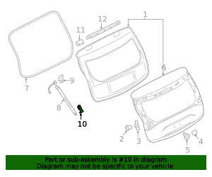 2015-2024 Nissan Murano Strut Support Lower Bracket 90476-5BC1A ...