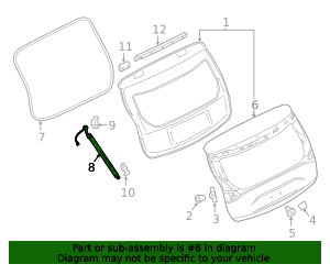 2022-2024 Nissan Murano Strut Support 90560-9UF0A | Temecula Nissan Parts