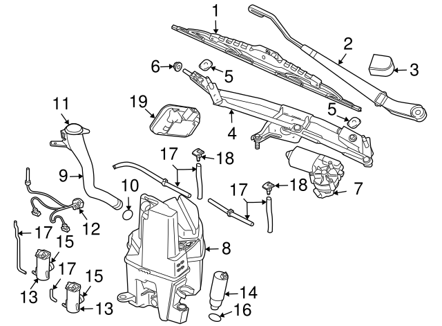 31349228 - Washer Pump - 2004-2016 Volvo | Volvo OEM Parts Direct