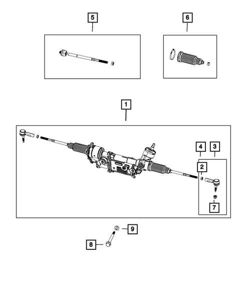 Steering Gear for 2019 Ram 1500 Classic | Mopar Wholesale Store
