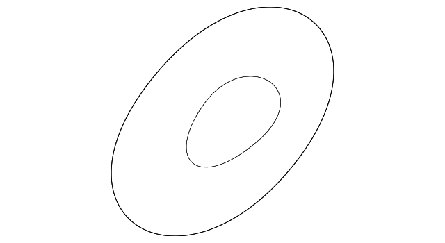 803-955-637 - Lower Molding Washer 1994-2003 Audi | Audi OEM Parts