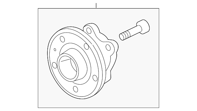 2020-2025 GM Rear Wheel Hub 13546940 | OEM Parts Online
