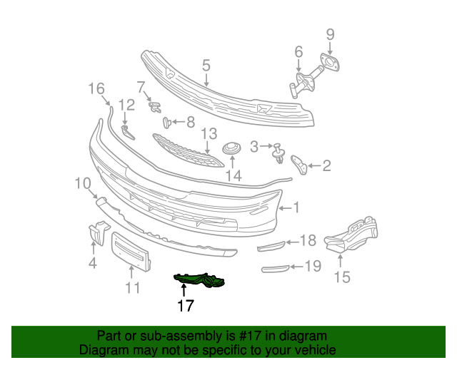 51-11-7-016-515 - Air Inlet Grille - 2000-2003 BMW | BMW Parts Exchange