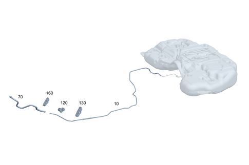 Fuel Lines, Gasoline Vehicles for 2021 Mercedes-Benz Maybach GLS 600 ...