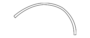 2016-2018 Toyota RAV4 Wheel Opening Molding Pad 53853-0R020 | OEM Parts ...