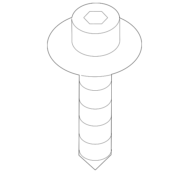 07-11-9-908-698 - Radiator Support Side Panel Screw 2016-2024 BMW | BMW ...