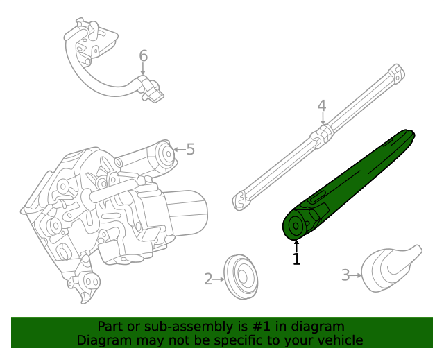 247-820-64-00 - Wiper Arm 2020-2024 Mercedes-Benz | Mercedes-Benz USA Parts