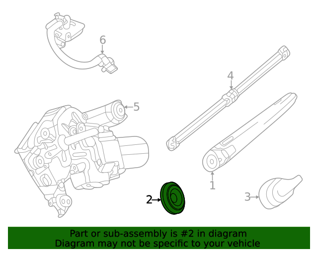 000-998-80-05 - Wiper Arm Grommet 2020-2023 Mercedes-Benz | Mercedes ...