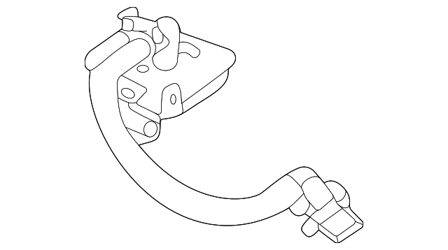 167-860-73-00 - Washer Nozzle 2020-2023 Mercedes-Benz | Mercedes-Benz ...