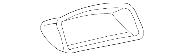 2003-2008 Toyota Corolla Cluster Bezel 55403-02080 | Toyota Parts Center