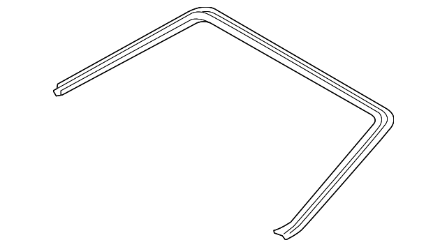 56121-74010 - Weatherstrip Windshield - 2012-2015 Scion iQ | Conicelli ...