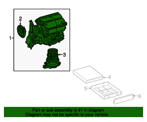 2018-2025 Toyota Blower Assembly 87130-06410 | Toyota San Diego Parts
