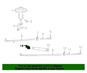 2018-2021 Jeep Steering Damper Bracket 68309366AB | TascaParts.com