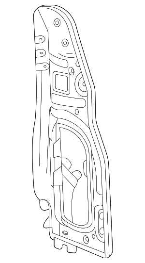 2020-2023 Chevrolet Body Driver Side Front Bumper Fascia Bracket ...