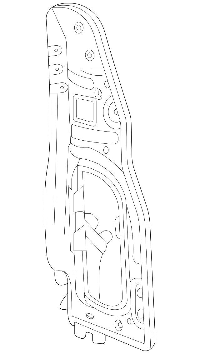 2020-2023 Chevrolet Body Passenger Side Front Bumper Fascia Bracket ...