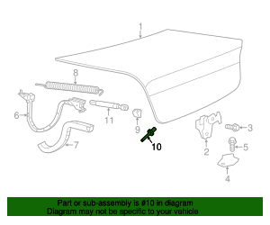 2012-2024 Mopar Rivet 06512211AA | Mopar Parts Canada