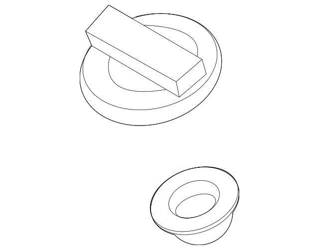 2020-2025 Kia Filler Cap 26510-2M010 | Retail Performance Auto Parts