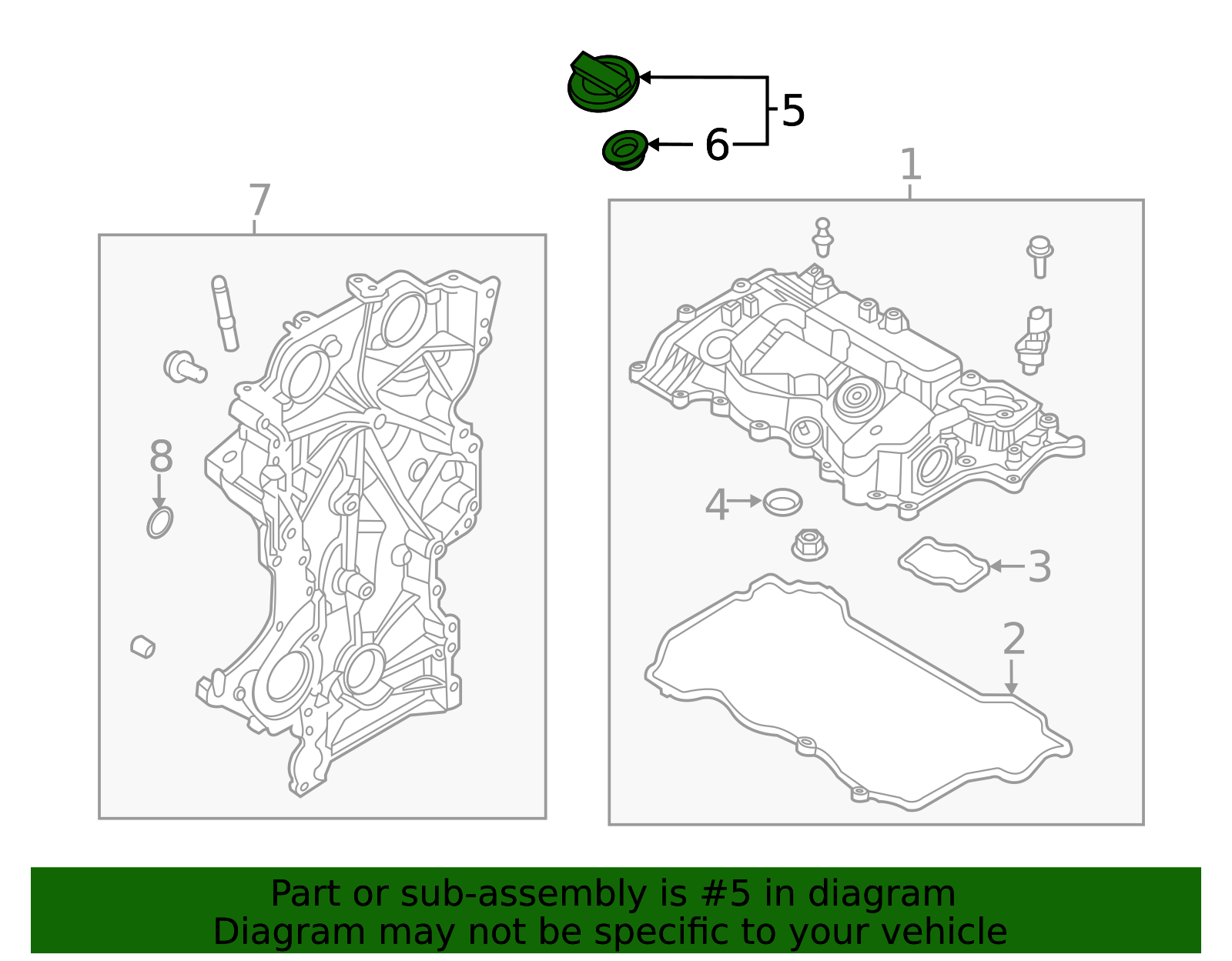 2020-2025 Kia Filler Cap 26510-2M010 | Retail Performance Auto Parts
