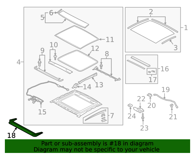 2018-2024 Audi Air Deflector 8W6-877-651 | Audi USA Parts