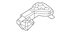 167-491-17-00 - Exhaust System Hanger Bracket 2018-2023 Mercedes-Benz ...