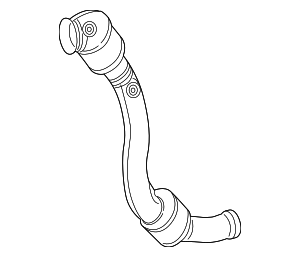 167-490-07-05 - Catalytic Converter 2020 Mercedes-Benz | Mercedes-Benz ...