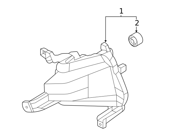 92201-L2100 - Fog Lamp 2021-2024 Kia K5 | Kia.Parts Store