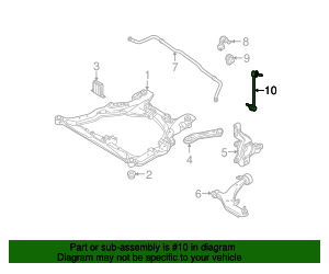 54668-CK000 - Stabilizer Link 2004-2009 Nissan Quest | Nissan Parts ...