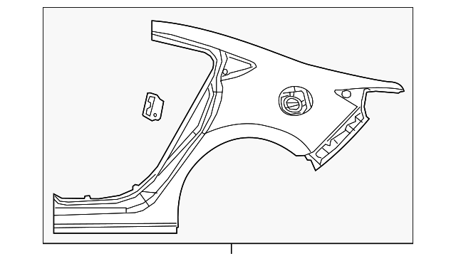 2018-2021 Mazda 6 Quarter Panel GSY7-70-41X | QuirkParts