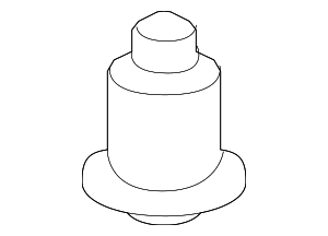 52215-06170 - Suspension Cross-Member Insulator - 2018-2023 Toyota ...