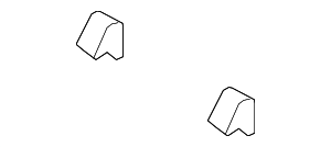 Genuine Dome Lamp Assembly Retainer Clip for 2017-2024 Hyundai | Part ...