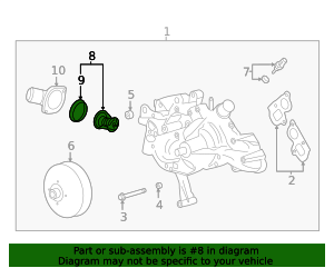 2022-2024 GM Engine Coolant Thermostat 19420815 GM | GMPartsDirect.com