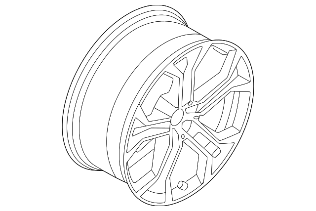 BMW OEM Wheel, Alloy Part# 36-11-6-883-761 | OEM Vehicle Parts
