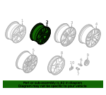 Genuine BMW 36-11-8-071-998 | 21" Style 741M Y-Spoke Light Alloy Wheel ...