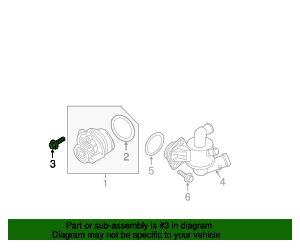 N-909-450-02 - Water Pump Assembly Mount Bolt 2007-2015 Audi | Audi OEM ...
