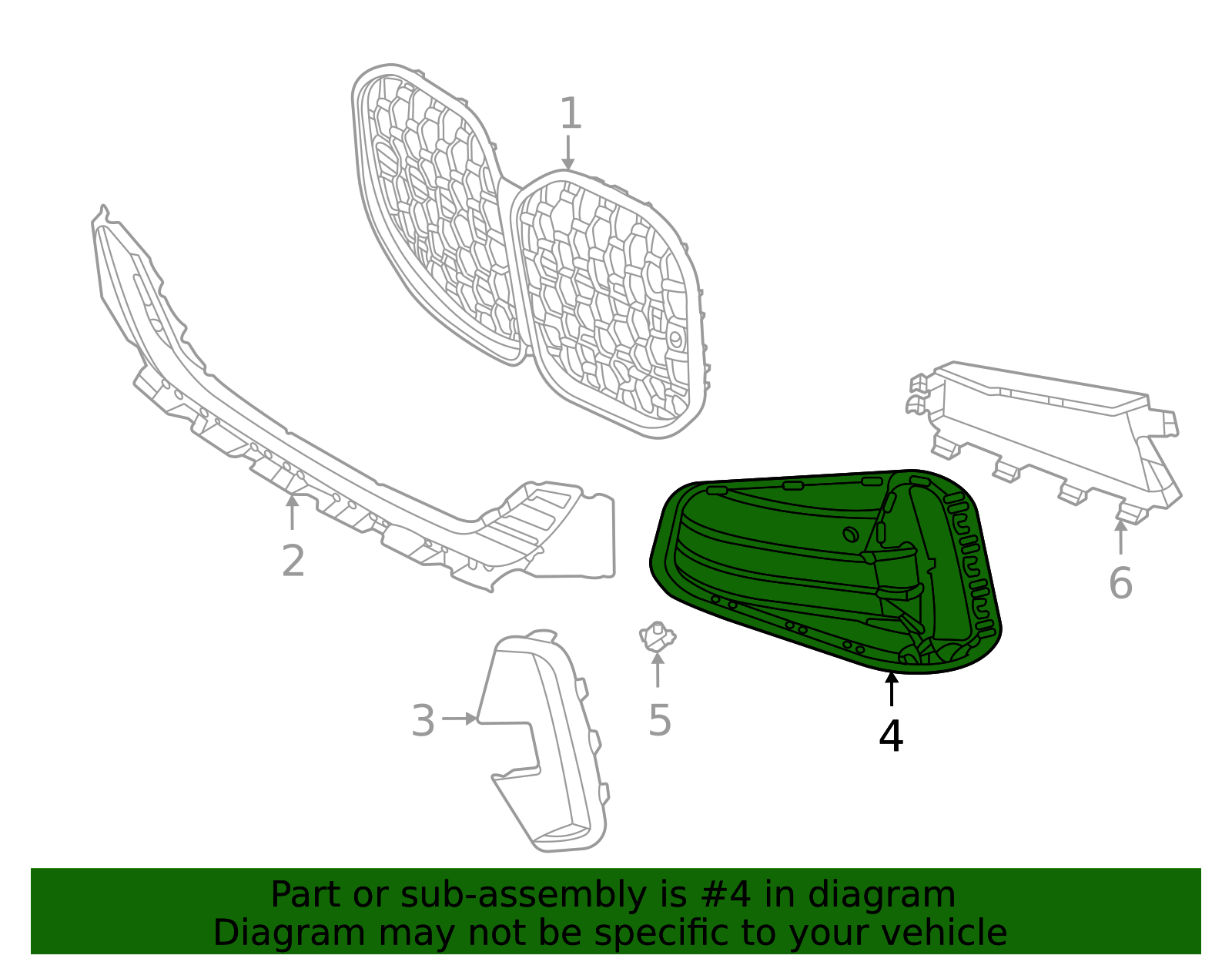 51-11-8-077-065 - 2021-2024 BMW - Outer Grille | BMWPartsHub