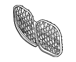 Genuine BMW 51-13-8-078-548 | G22/G23 4 Series Gloss Black Front Grille ...