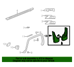 2014-2019 Chevrolet Mud Flap Kit 23387353 GM | GMPartsDirect.com
