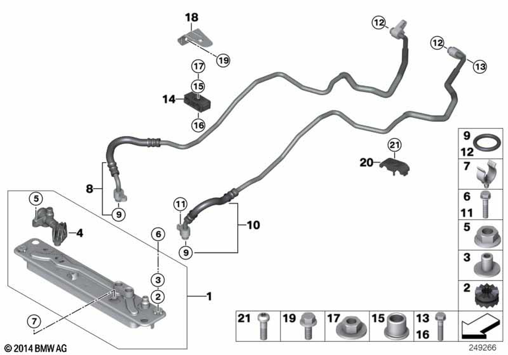 2006-2014 BMW Thermostat 17107558267 | Retail Performance Auto Parts