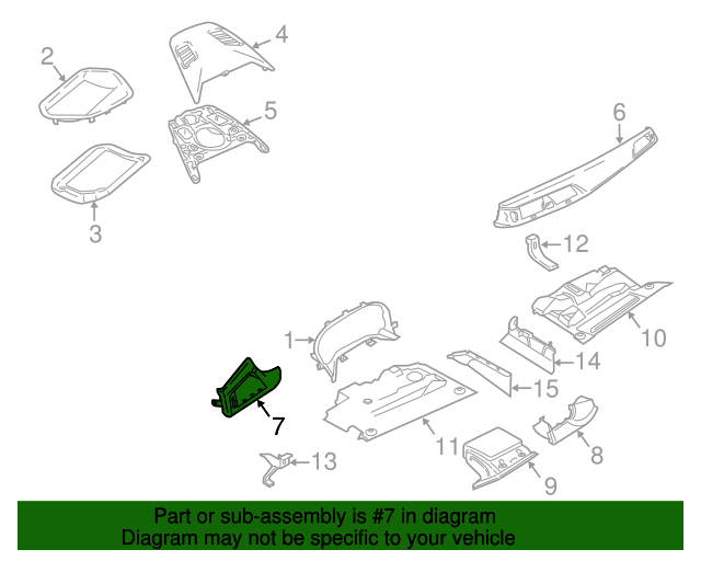 Genuine BMW 51-45-9-383-383 | Trim Panel | FREE Shipping on Most Orders ...