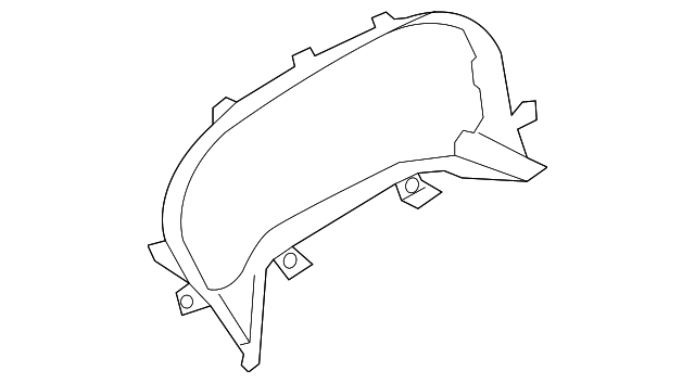 51459387222 - 2017-2020 BMW Cluster Trim (51-45-9-387-222) | BMW of ...
